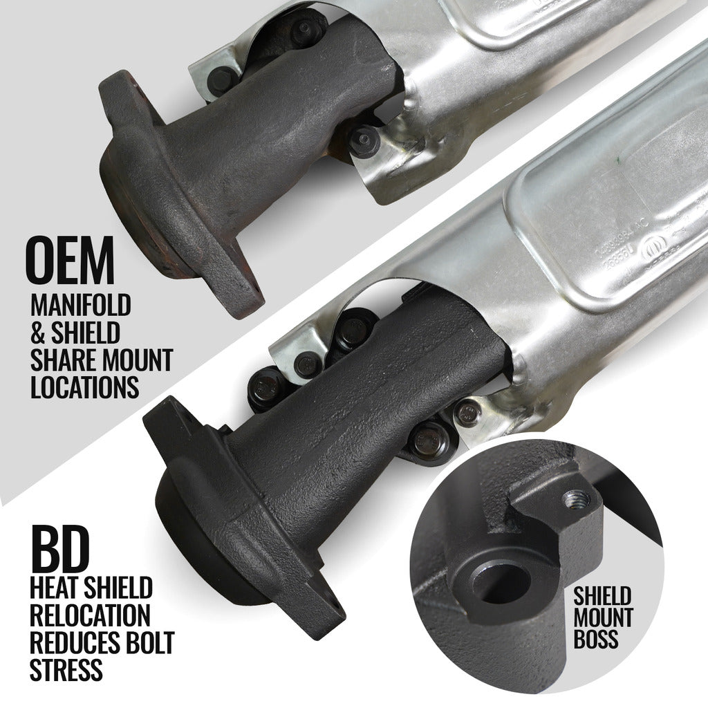 EXHAUST MANIFOLD KIT RAM 5.7L HEMI 1500 DT 2019-2024 / DODGE DURANGO ...
